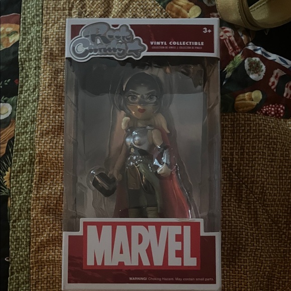 Marvel | Toys | Marvel Rock Candy Figure With Red Cape And Silver Armor ...